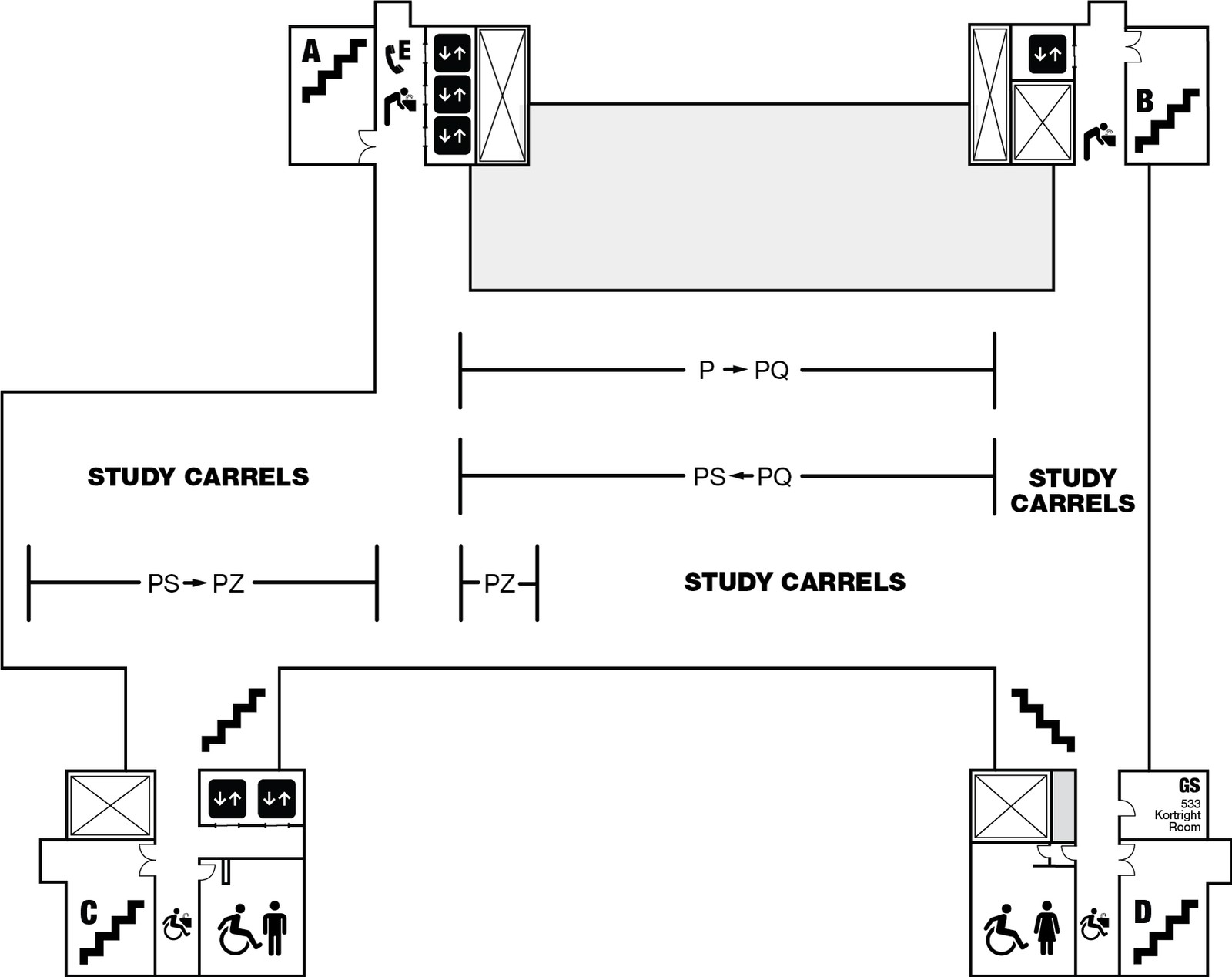Library Map | University of Guelph Library